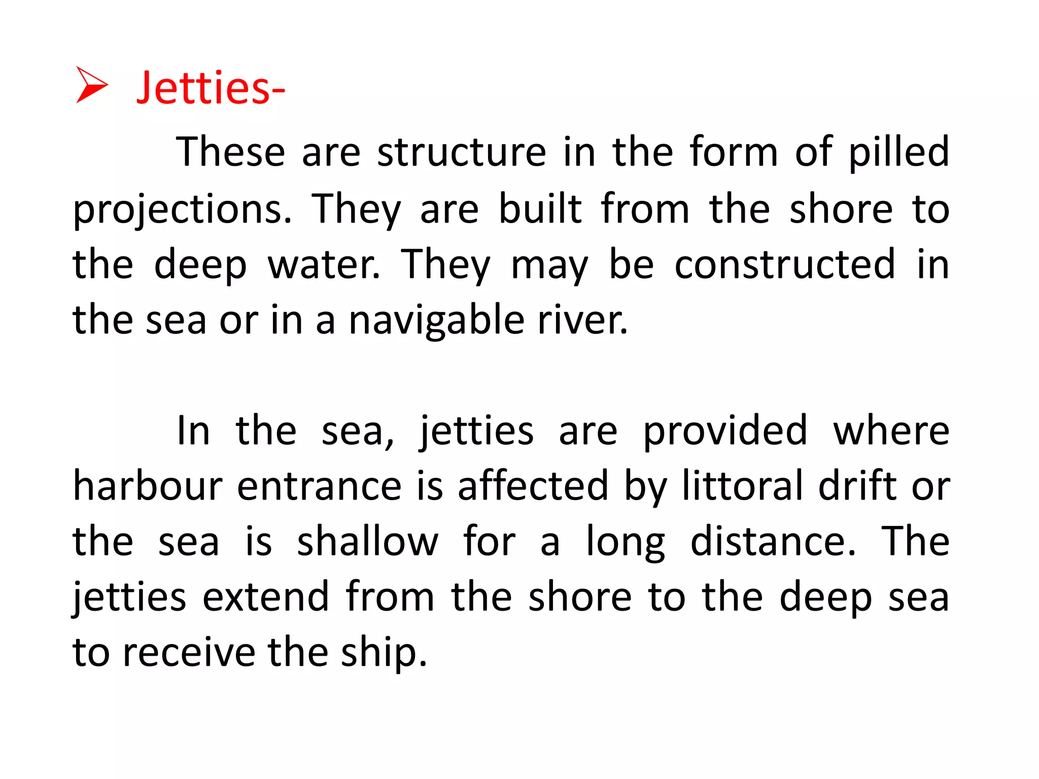 Berthing structures | PPTX