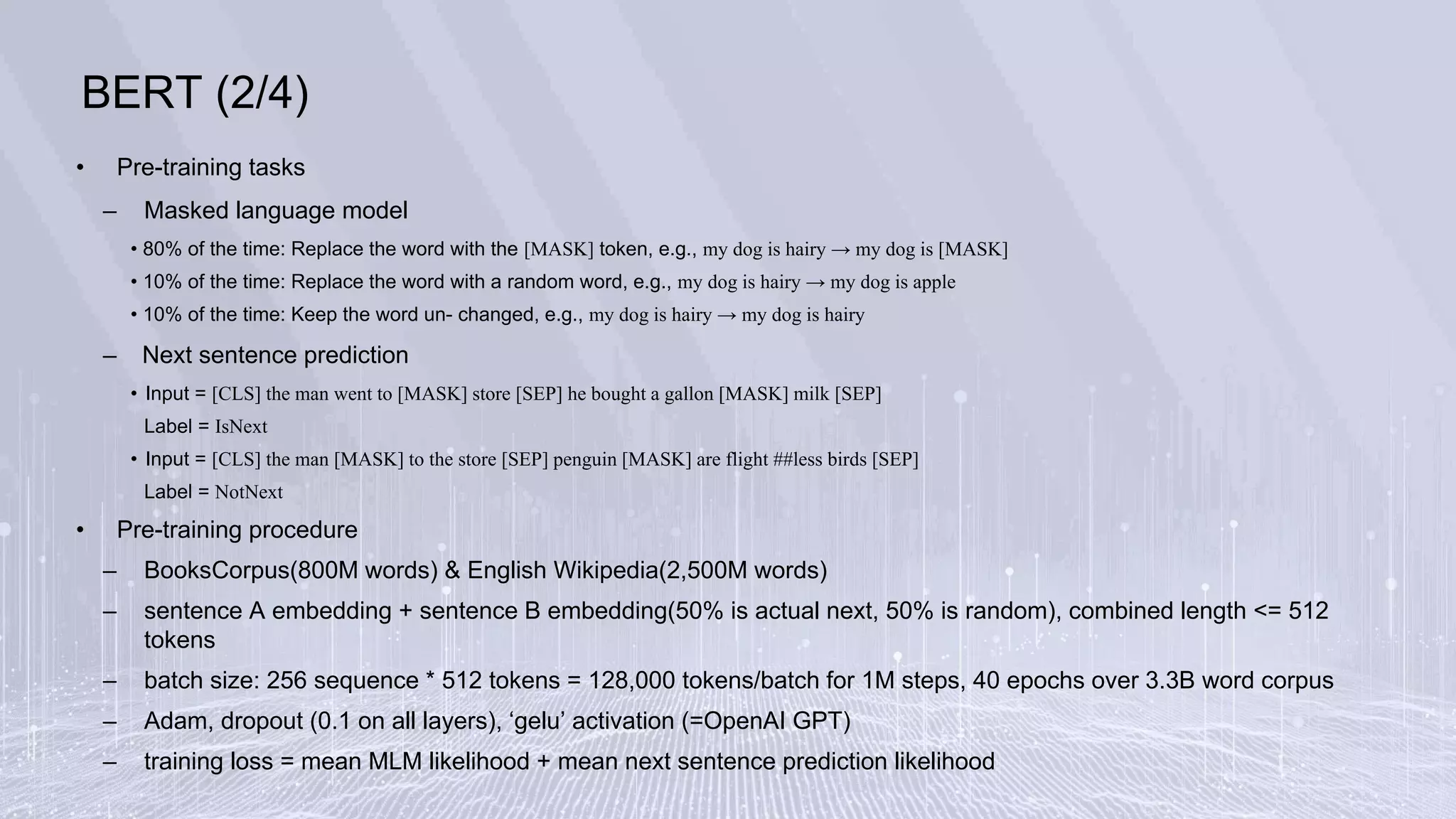 BERT introduction | PPTX