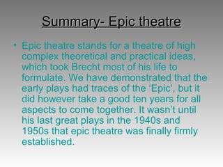 Bertlot Brecht Resource Pack | PPT