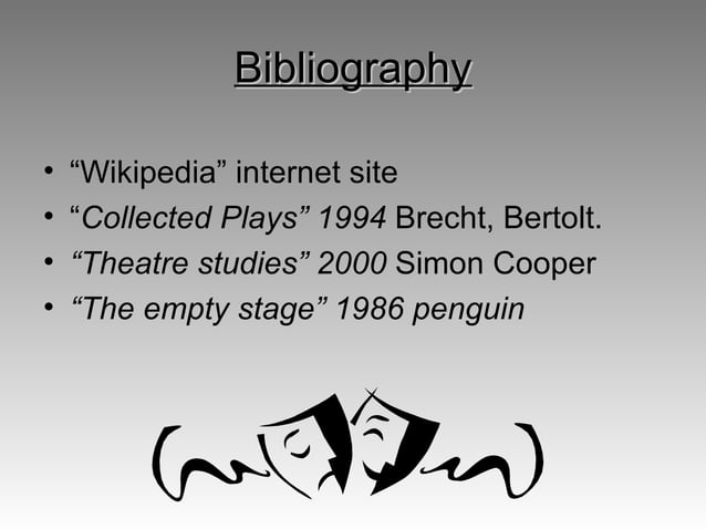 Bertlot Brecht Resource Pack | PPT