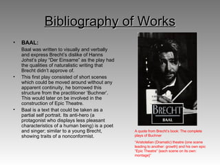 Bertlot Brecht Resource Pack | PPT