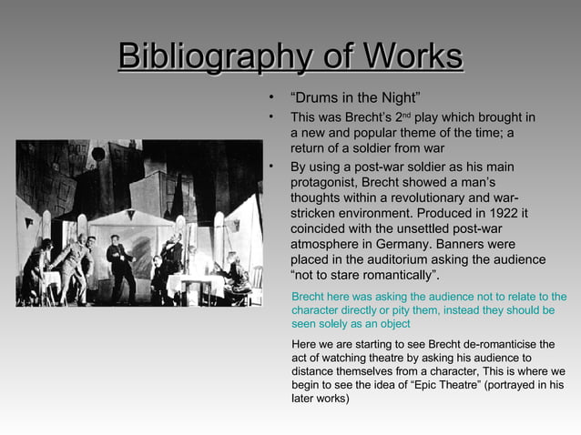 Bertlot Brecht Resource Pack | PPT