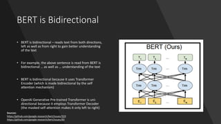 BERT - Part 1 Learning Notes of Senthil Kumar | PDF