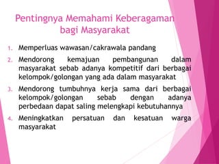 Bertoleransi dalam keberagaman | PPTX