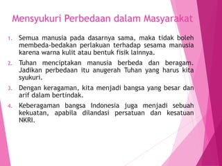 Bertoleransi dalam keberagaman | PPTX