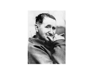 Bertolt Brecht & Epic Theatre | PPTX