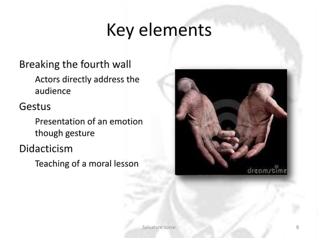 Bertolt Brecht Epic Theatre | PPTX | Musicals | Genres