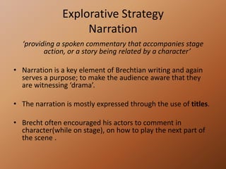 Bertolt brecht pp | PPTX