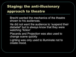 Bertolt Brecht workshop | PPT