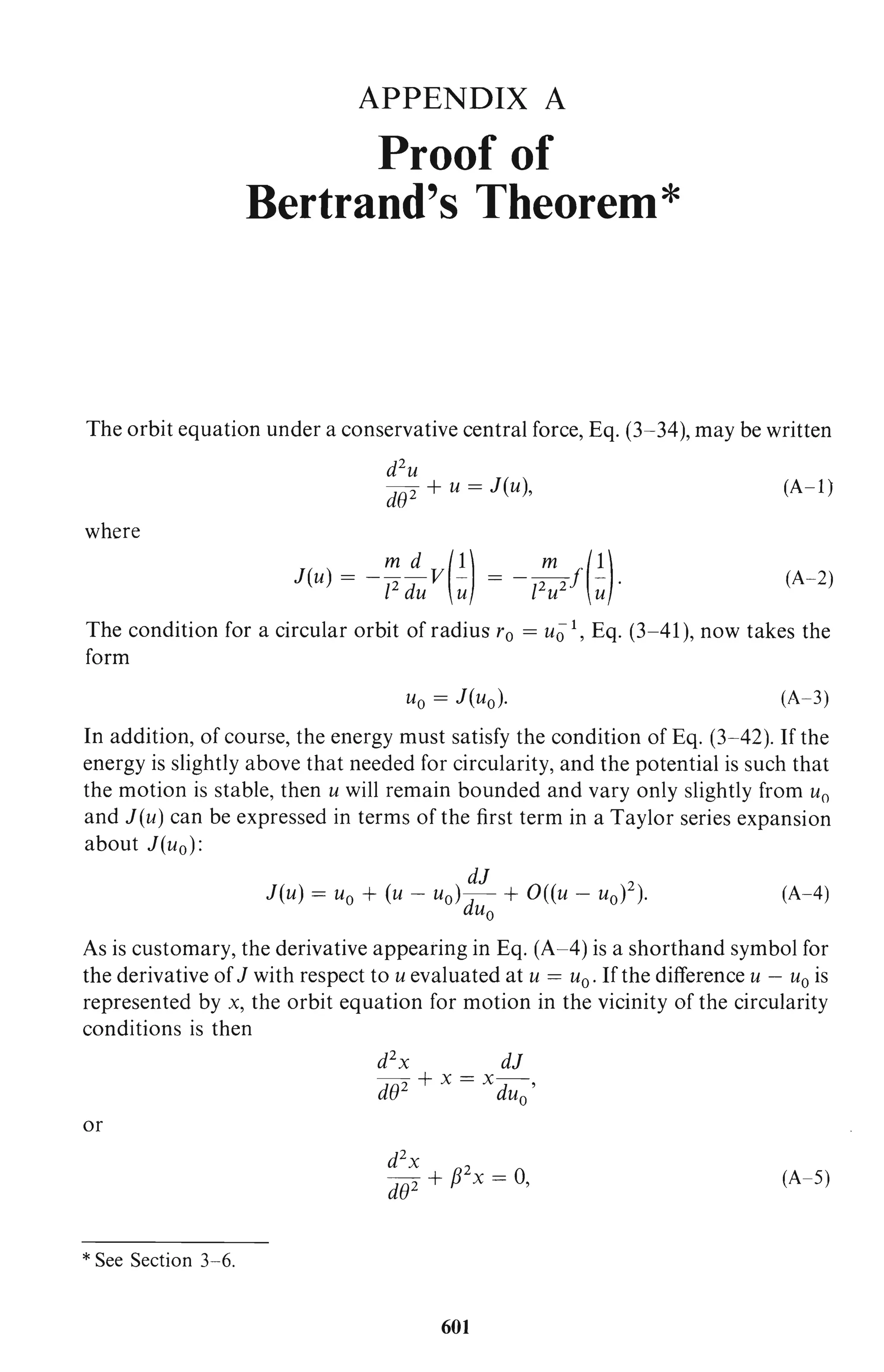 Bertrand theorem | PDF | Physics | Science