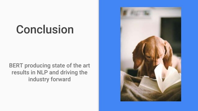 Applications of BERT in NLP and Understanding | PPTX