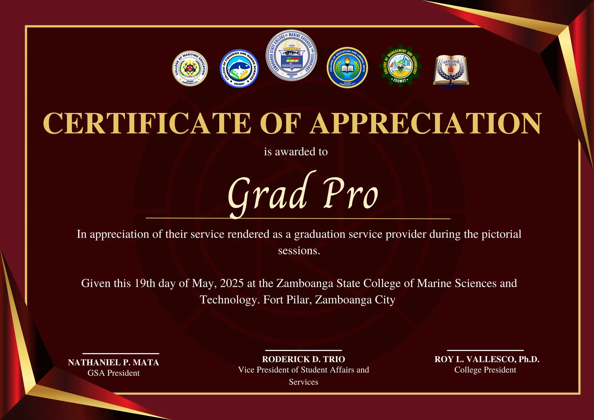 Berts Toga Certificate (1).pdf.......... | PPT