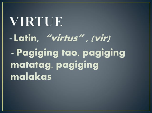 Bertud at pagpapahalaga | PPTX