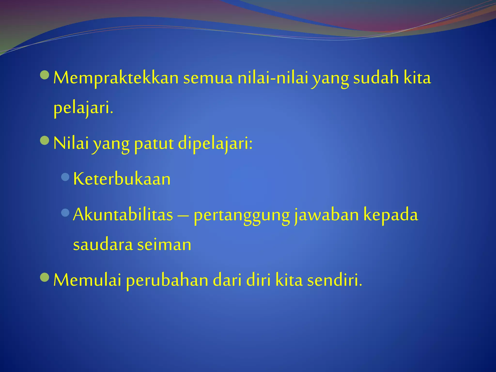 Bertumbuh dalam kasih karunia | PPT