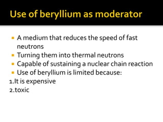 Beryllium | PPTX