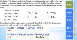 Alkaline earth metals | PPTX