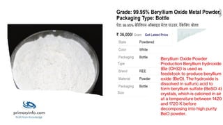 Beryllium | PDF