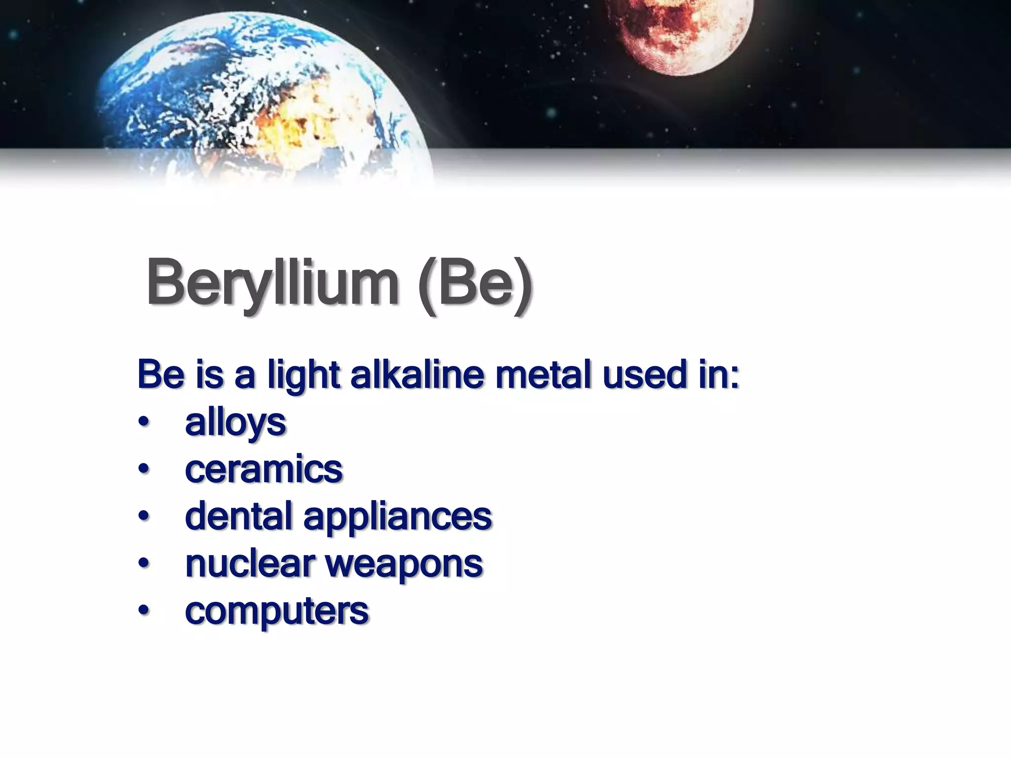 Beryllium and cadmium toxicity | PPT