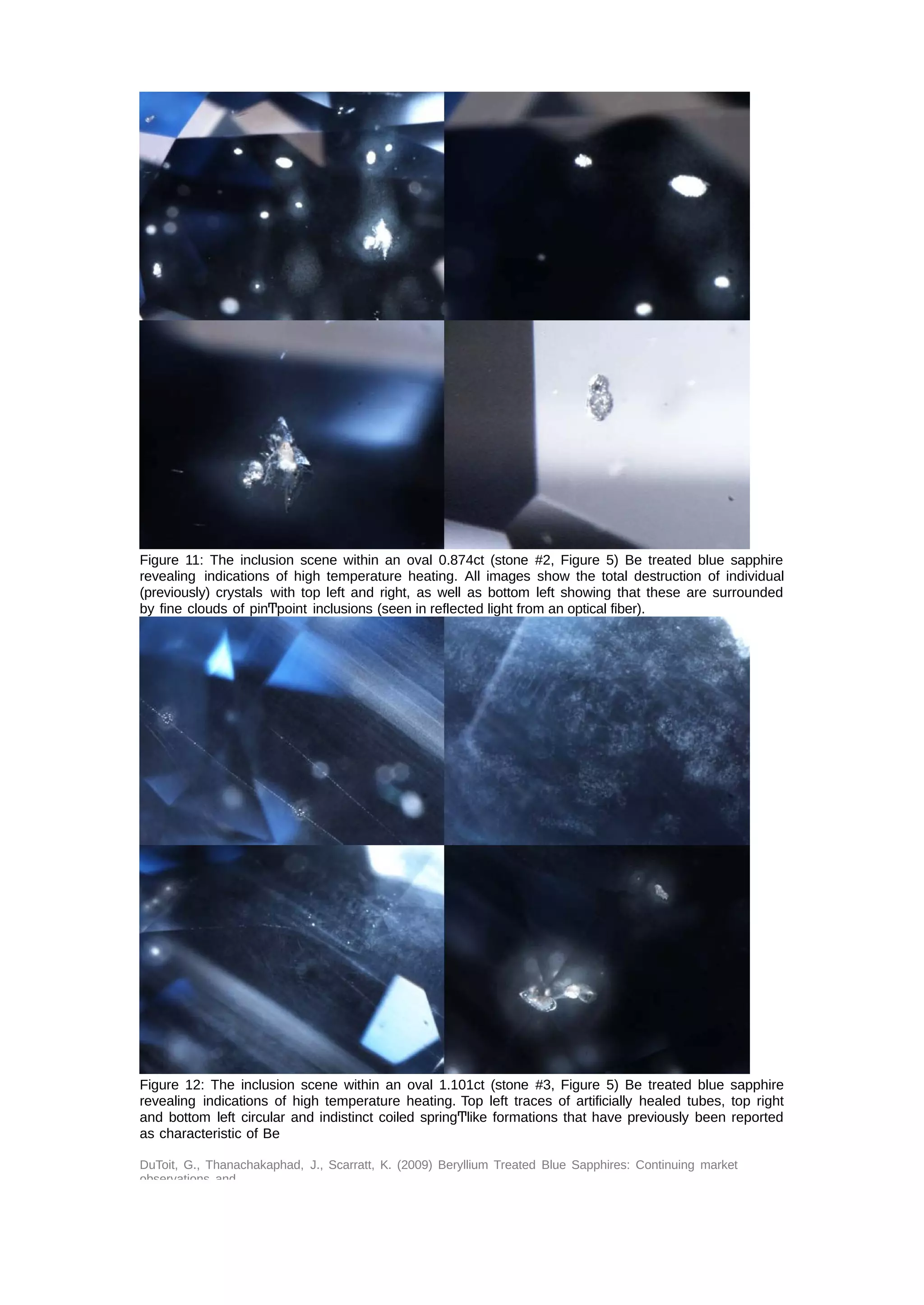 Beryllium diffused blue sapphires | PDF