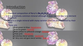 Beryl Gemstone | PDF