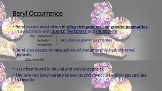 Beryl Gemstone | PDF