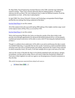 Berzinski Writing Sample10-Sink the Vandenburg! | PDF