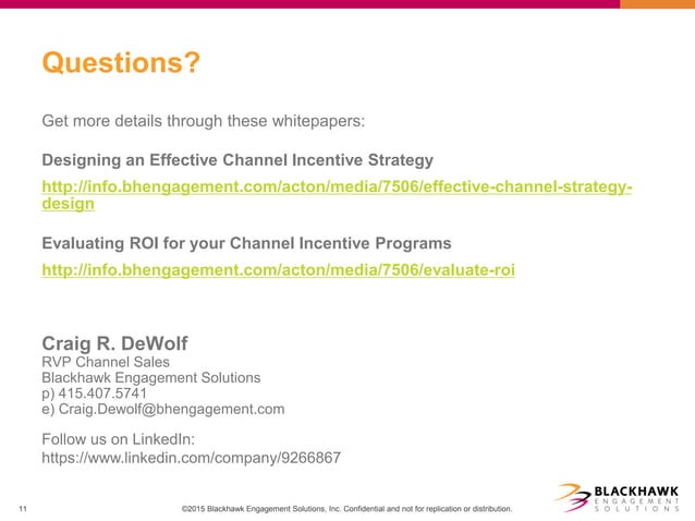 Designing an Indirect Sales Incentive Program: Defining Your Strategy | PPT