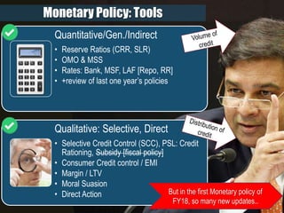 Monetary policy and the financial instruments of banking system | PPT