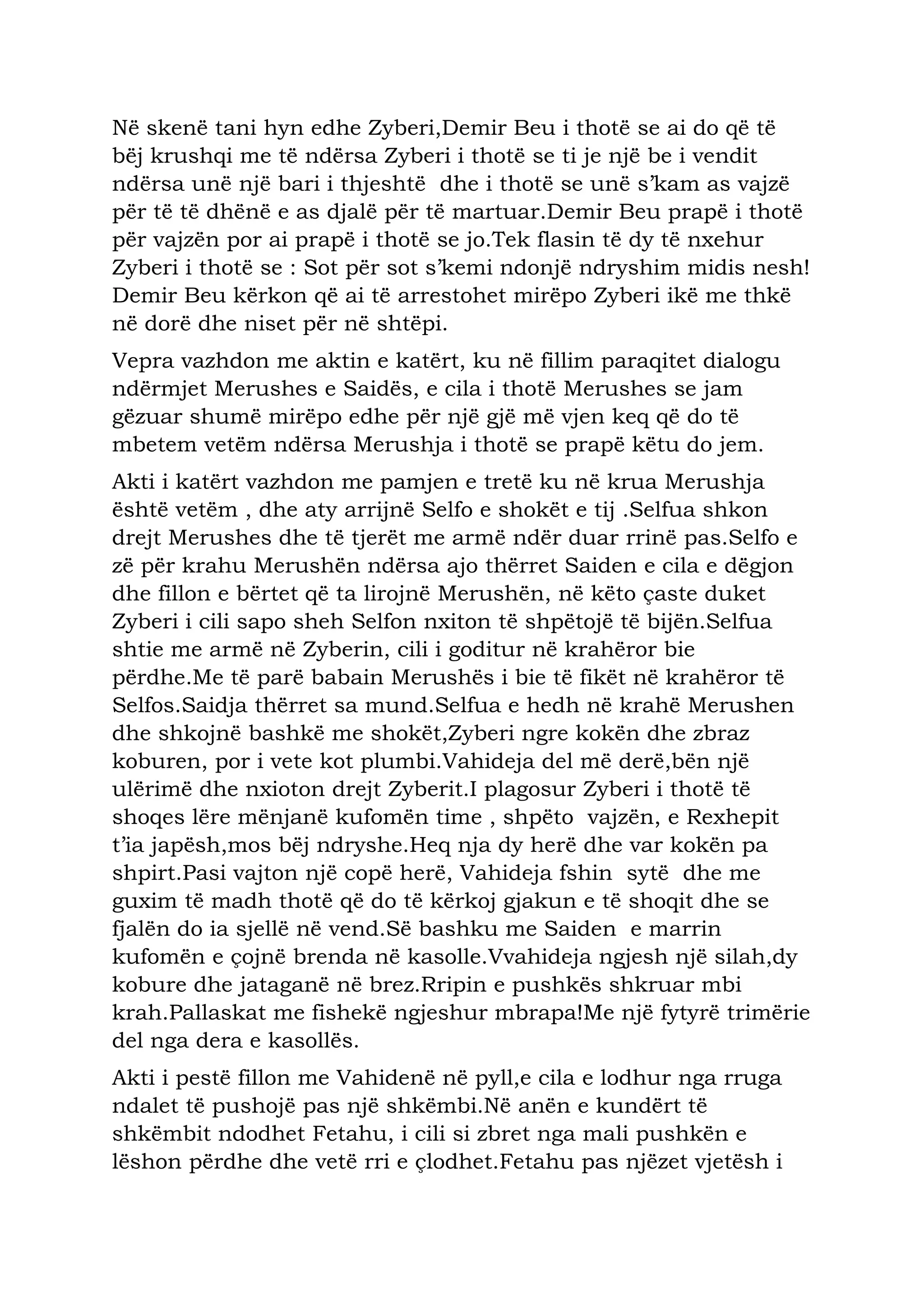 Besa e Sami Frasherit | DOC