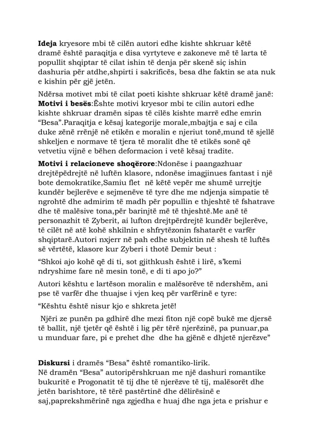 Besa e Sami Frasherit | DOC