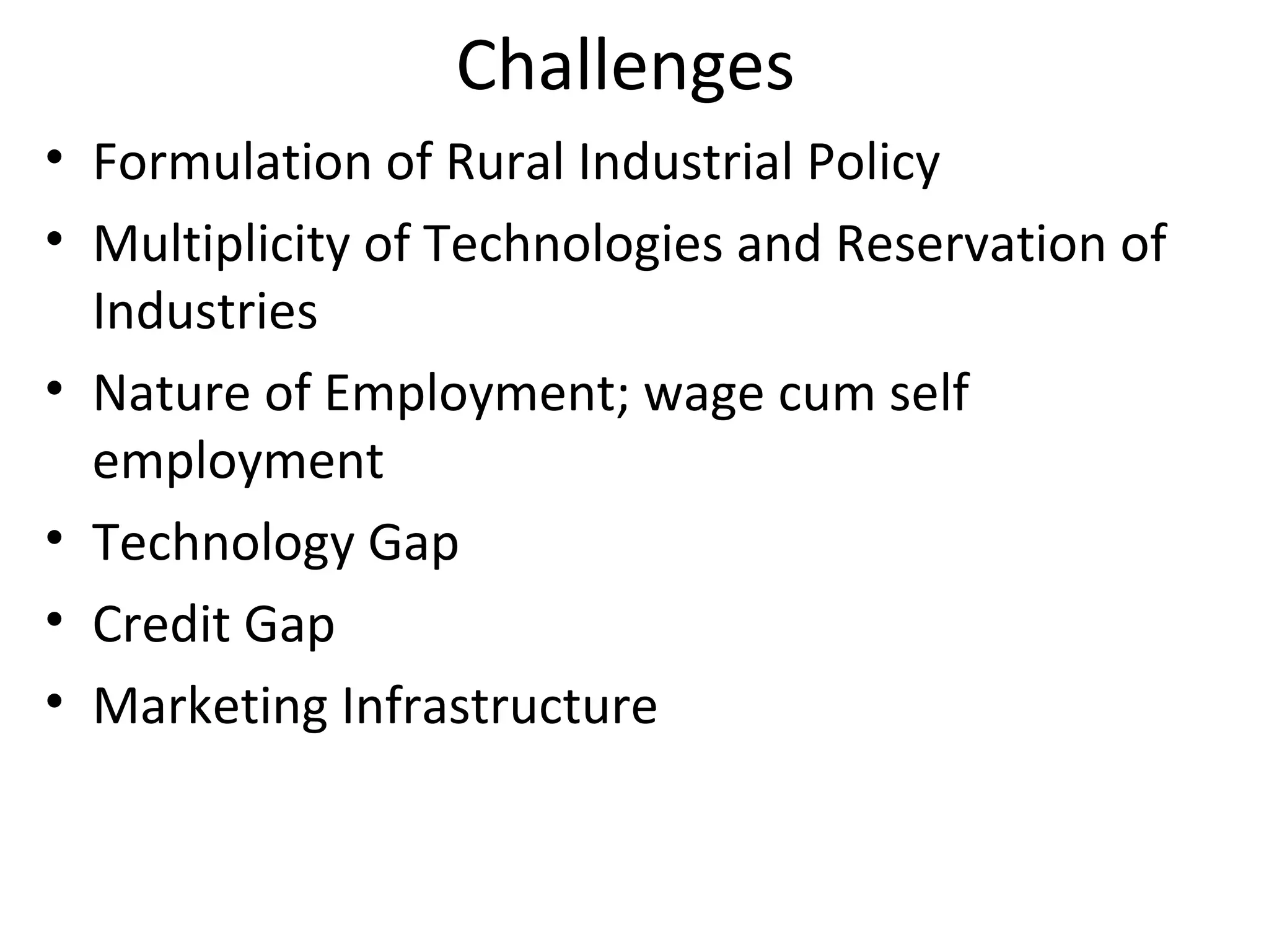 Rural Industrialisation | PPT