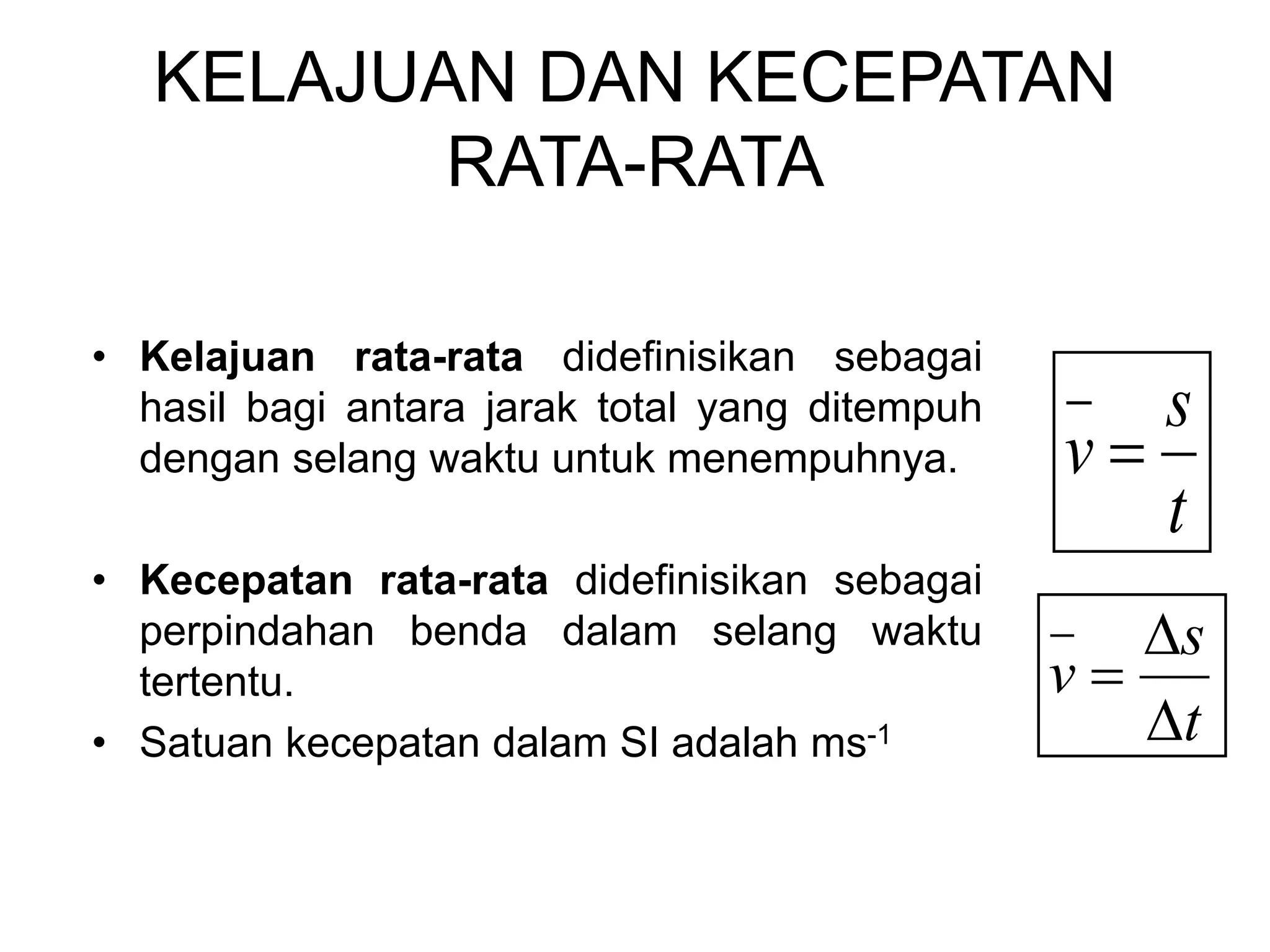 Besaran-besaran pada Gerak Lurus. Fisika. ppt | PPT