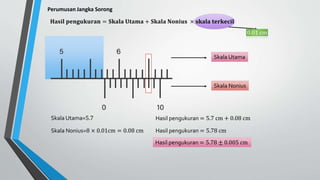 MATERI FISIKA KELAS X BESARAN DAN PENGUKURAN | PPTX