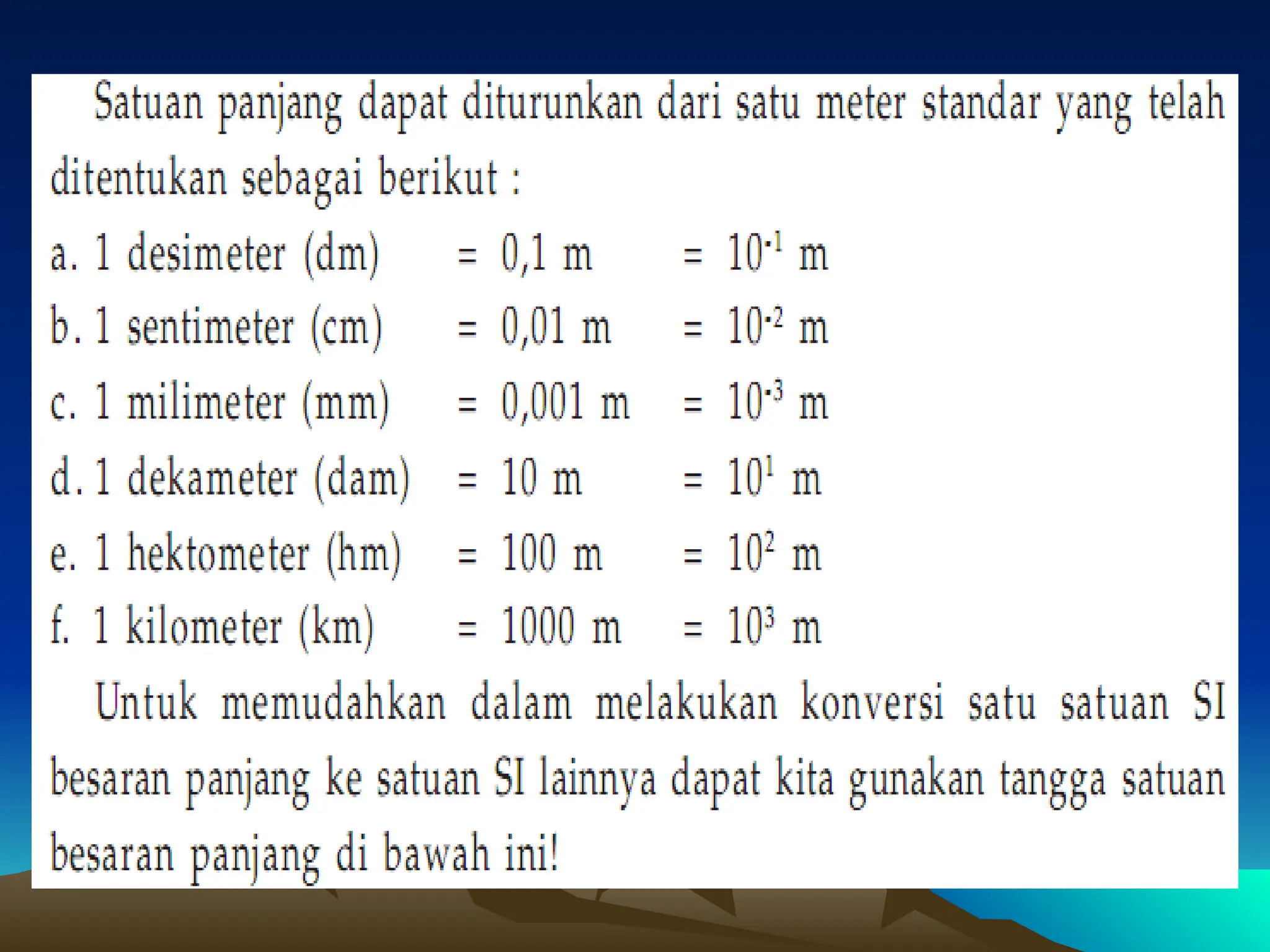 Besaran dan Pengukuran pada Benda di Lingkungan .ppt