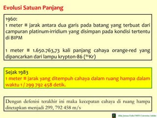 Besaran dan satuan | PPT