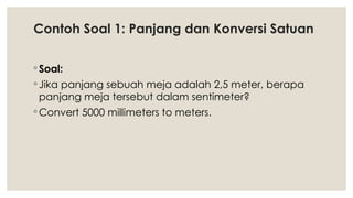 Besaran dan Satuan.pptx................. | PPTX
