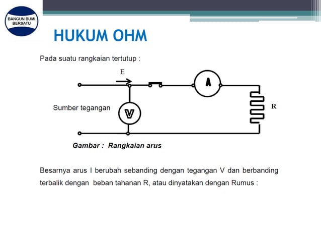 Besaran dan satuan listrik | PPTX
