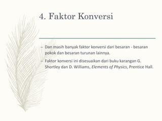 Besaran dan satuan | PPT