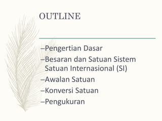 Besaran dan satuan | PPT