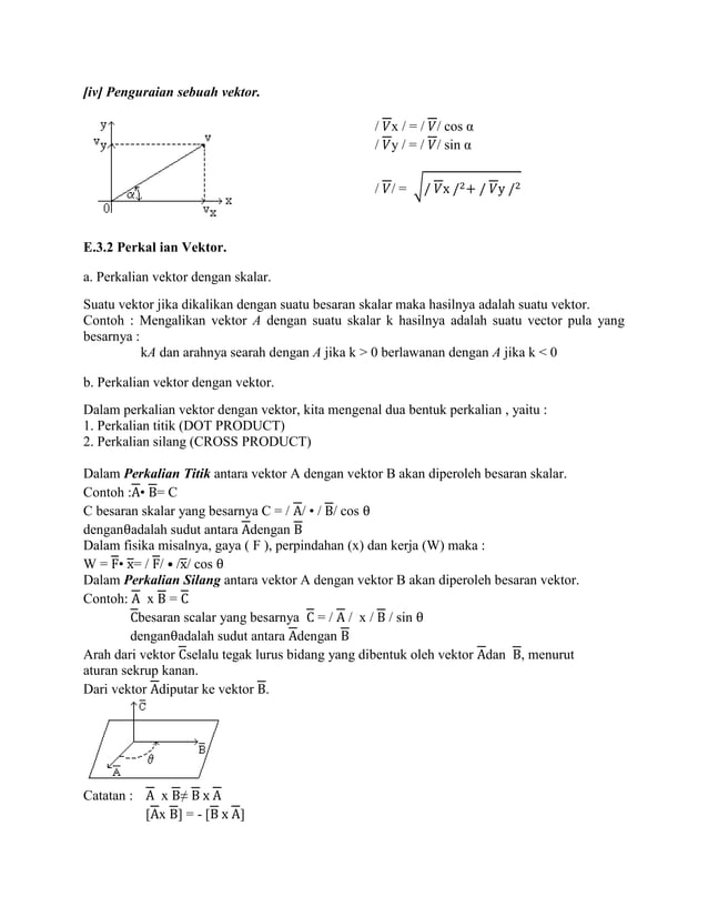 Besaran, pengukuran, dimensi dan dasar dasar vektor | PDF