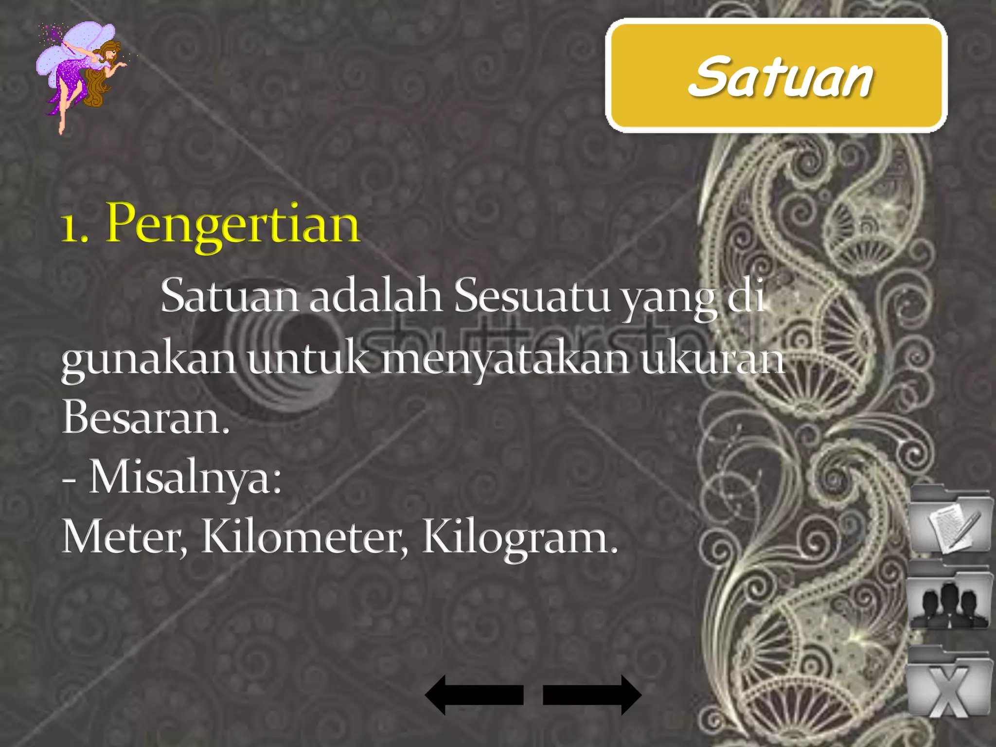 Besaran, satuan dan pengukuran | PPTX