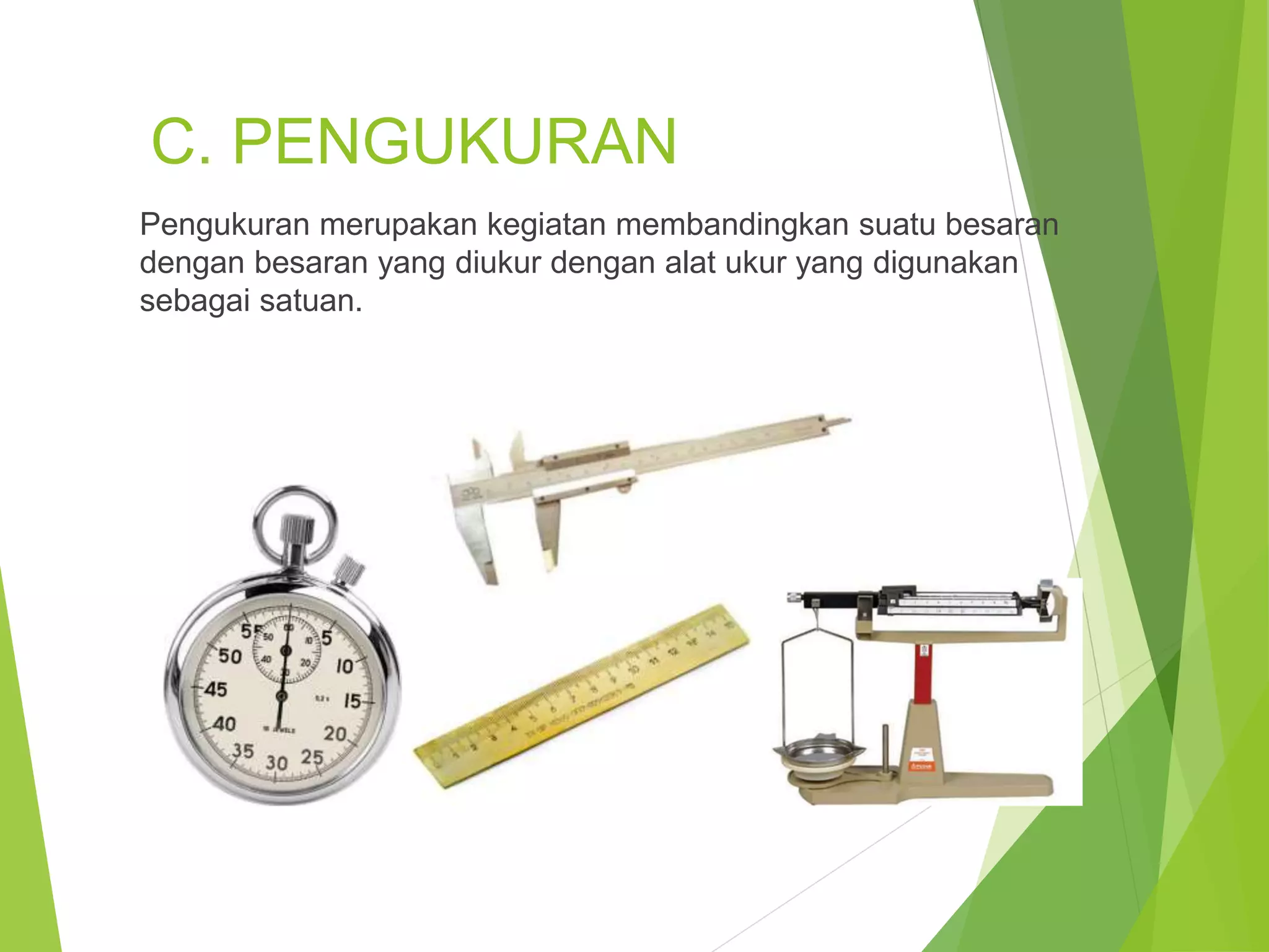 Besaran, satuan, dan pengukuran | PPTX