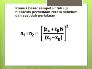 Cara menghitung besar Sampel Statistik.ppt
