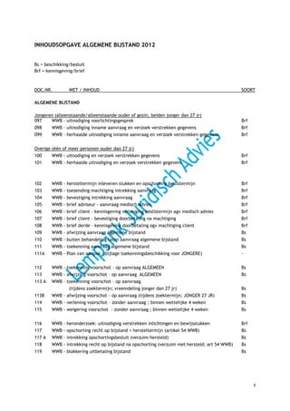 Beschikkingen WWB 2012 IOAW IOAZ WKKP GPK WMO | PDF