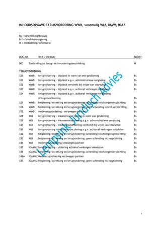 Beschikkingen WWB 2012 IOAW IOAZ WKKP GPK WMO | PDF