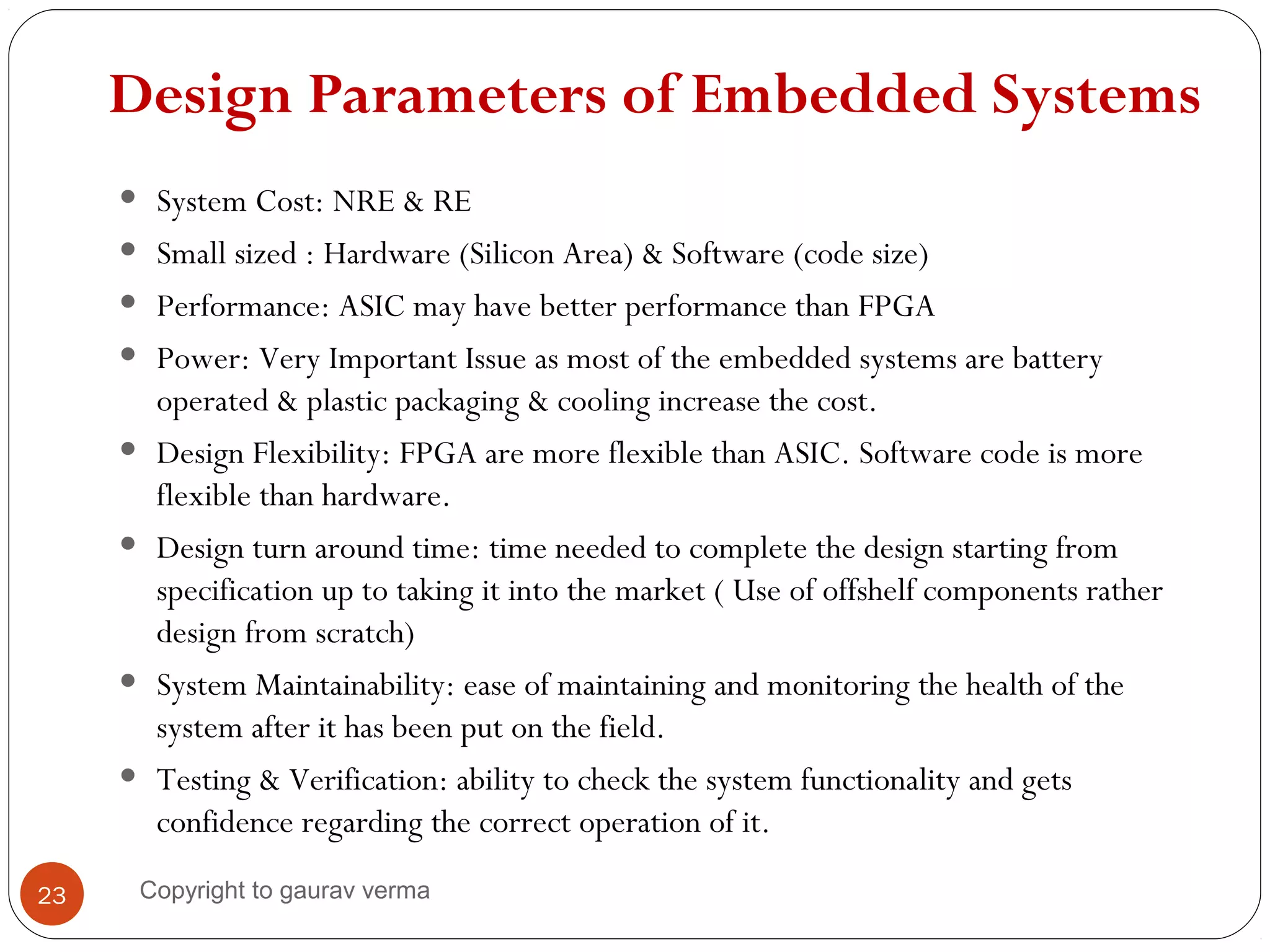 Introduction to Embedded Systems and its Applications | PPT