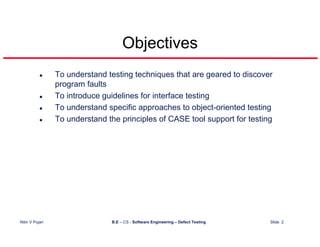 Defect Testing | PPT