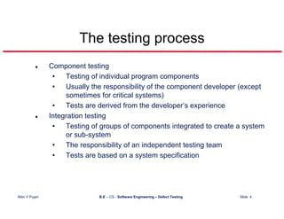 Defect Testing | PPT