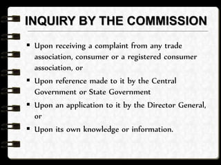 An overview of MRTP Act, 1969 | PPTX