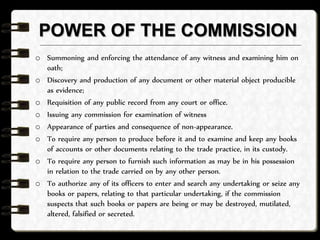 An overview of MRTP Act, 1969 | PPTX